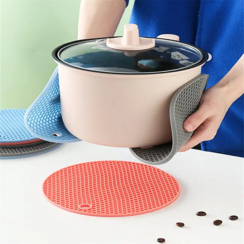 Silicone-Mat-Coaster-Food-Grade-Material-Placemat-Non-slip-Table ...