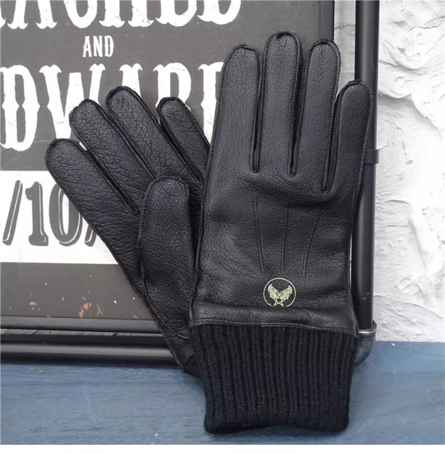 CC-Shop-Best-Wholesales-Classic-Motor-Rider-leather-gloves-Deerskin ...