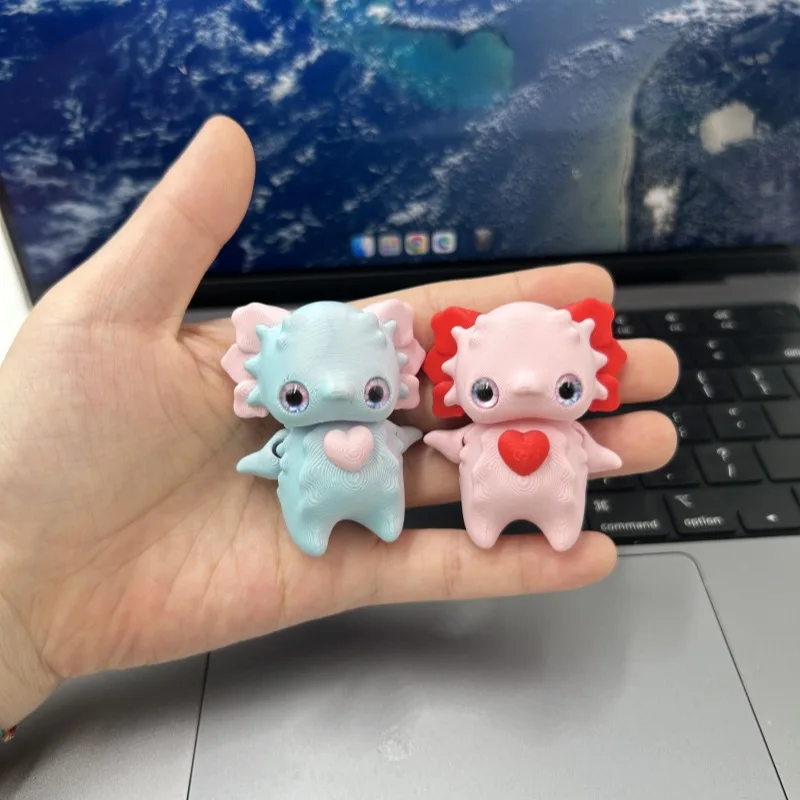 3D Print toy elf salamander Desktop Ornament 3d Print Animals Home ...