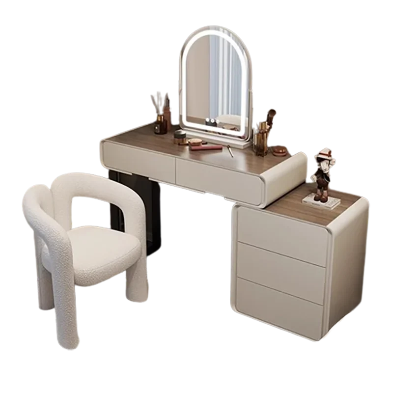 Luxury-Grey-Dressing-Table-Drawer-Organizer-Simple-Makeup-Dressing ...