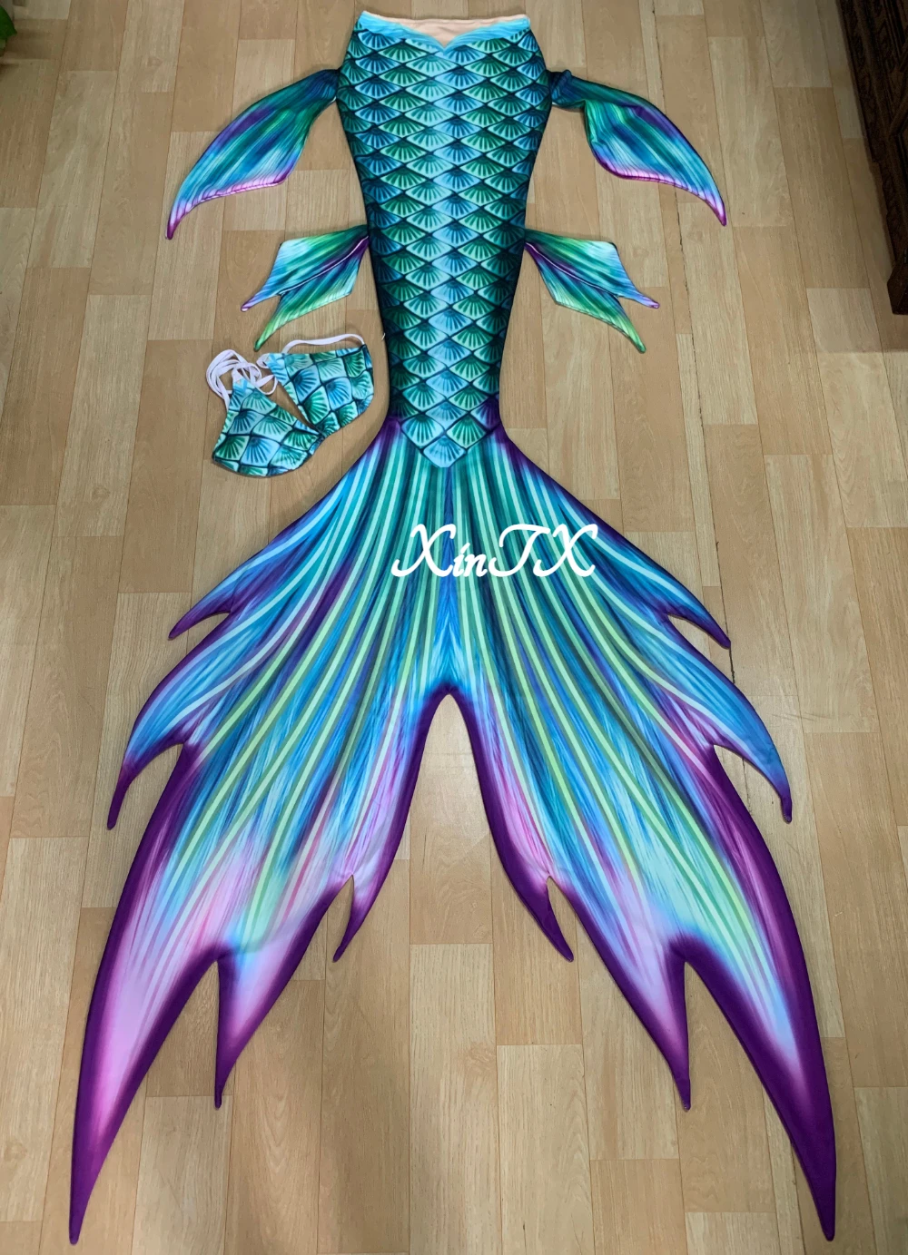 Mermaid Tail Swimming Monofin Adults | Mermaid Cosplay Women Monofin ...