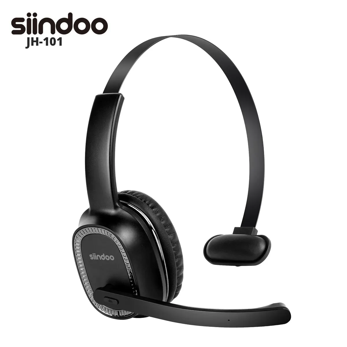 Siindoo JH-101 Call Center Headset with Mic Noise Cancelling Headphones ...