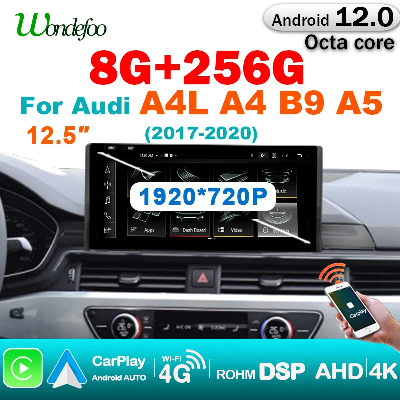 Wireless-CarPlay-8-Core-Android-12-auto-Stereo-autoradio-For-Audi-A4-B9-A5-2017-2019.jpg