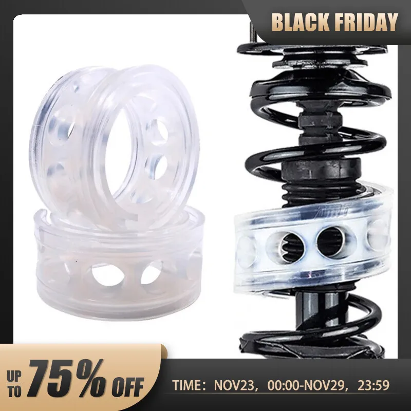 2Pcs-Car-Spring-Buffer-Shock-Absorber-Cushion-Urethane-Elastic-Car ...