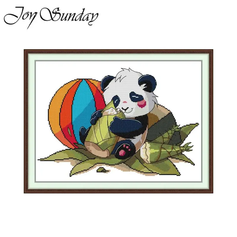 Joy Sunday Cross Stitch Kit Needlework Patterns DMC Thread Stamped 16 ...