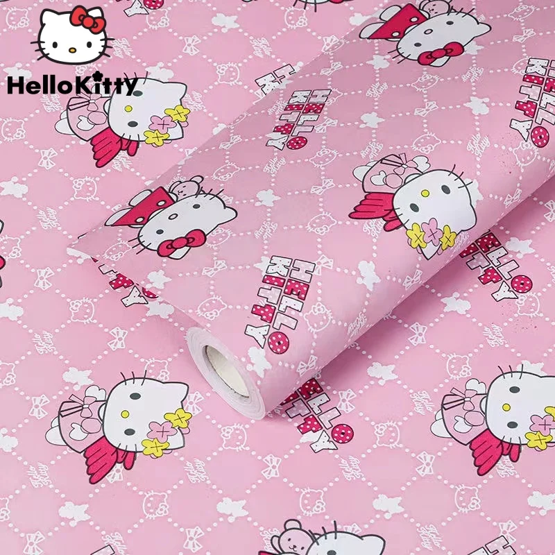 Sanrio-Room-Decor-Hello-Kitty-Wall-Stickers-Printed-Waterproof-Pasting ...
