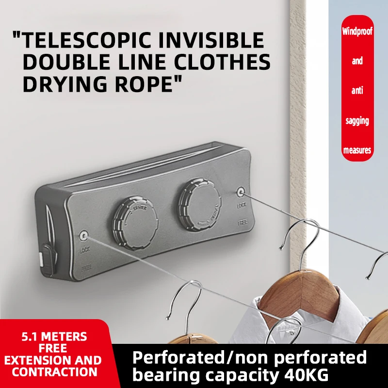 Adjustable Double Layer Clothes Drying Rack | Camping Gear - Camping ...