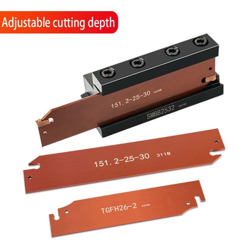 151.2-25-30 Single-head external diameter cutting and grooving tool ...