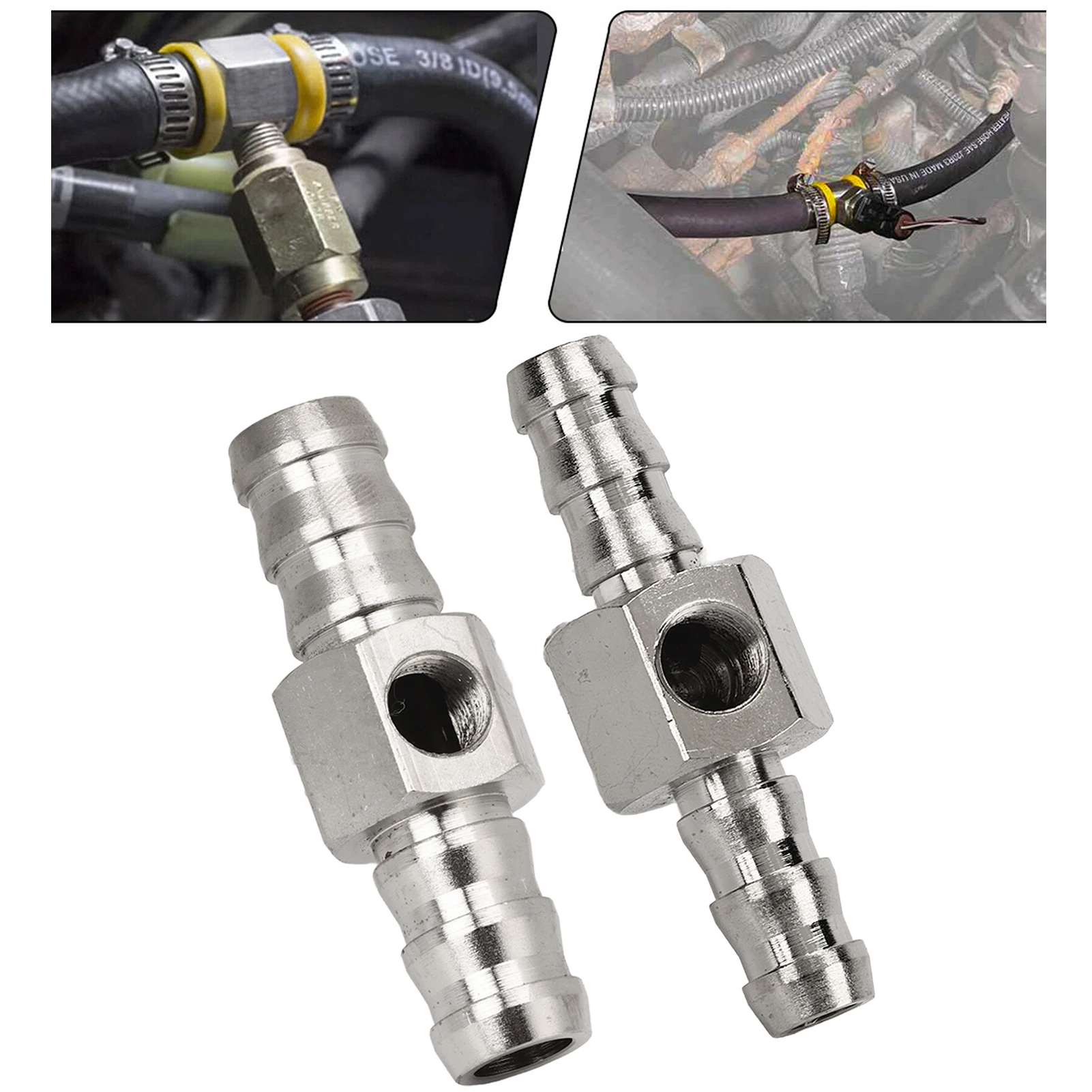 Fuel Pressure T Fitting Adapter T Fitting Adapter 304 Stainless Steel ...