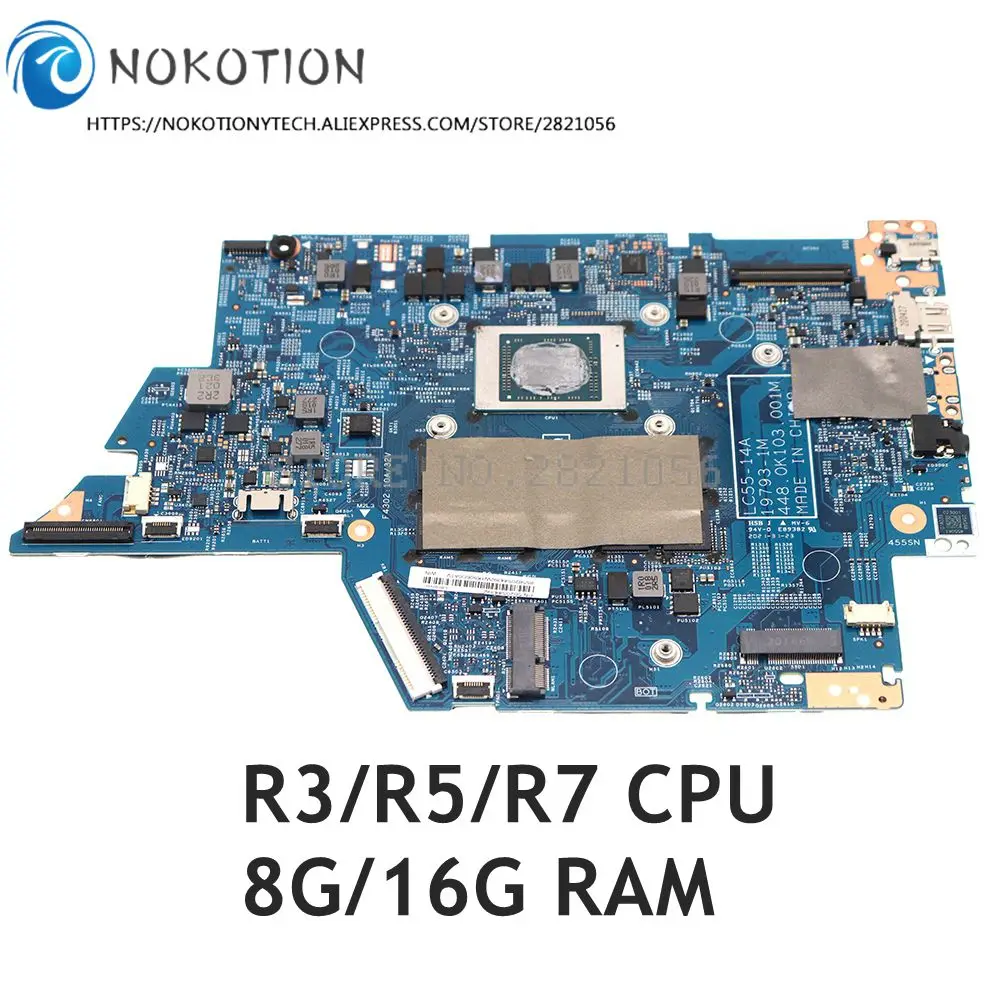 LC55-14A 19793-1M 19793-3 448.0K103.001M For Lenovo IdeaPad Flex 5 ...