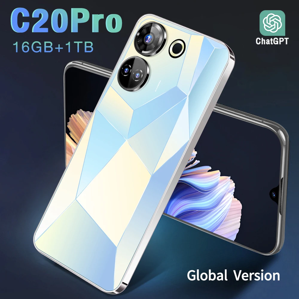 Global-Version-C20-Pro-Smartphone-Qualcomm8-Gen-2-16G-1TB-8000mAh-50 ...