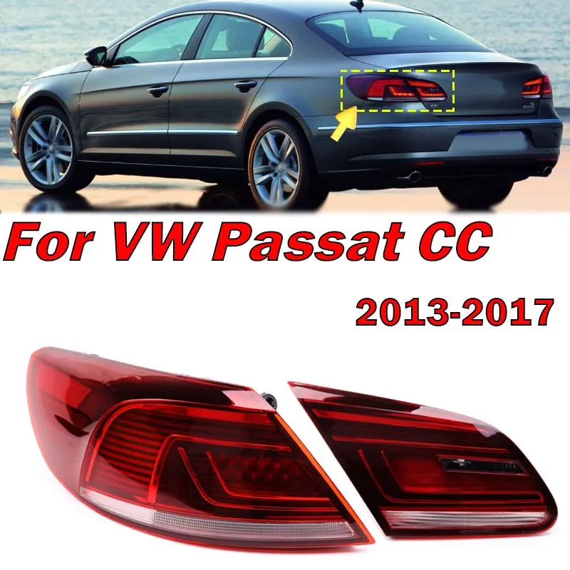 Car-Exterior-Accessories-For-Volkswagen-VW-Passat-CC-2013-2017-Rear ...