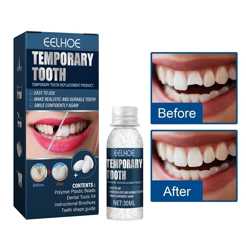 Couleur 10packs Dent Temporaire Kit De Réparation Moulable Fausses ...