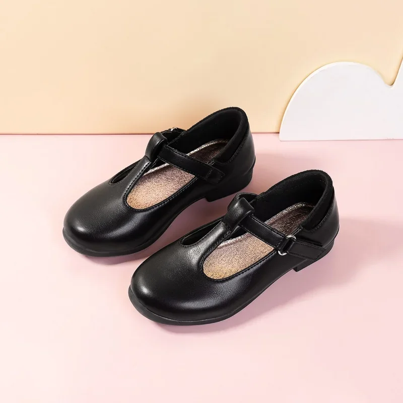 Girls-Leather-Shoes-for-Party-Wedding-Kids-Uniform-School-Shoes ...