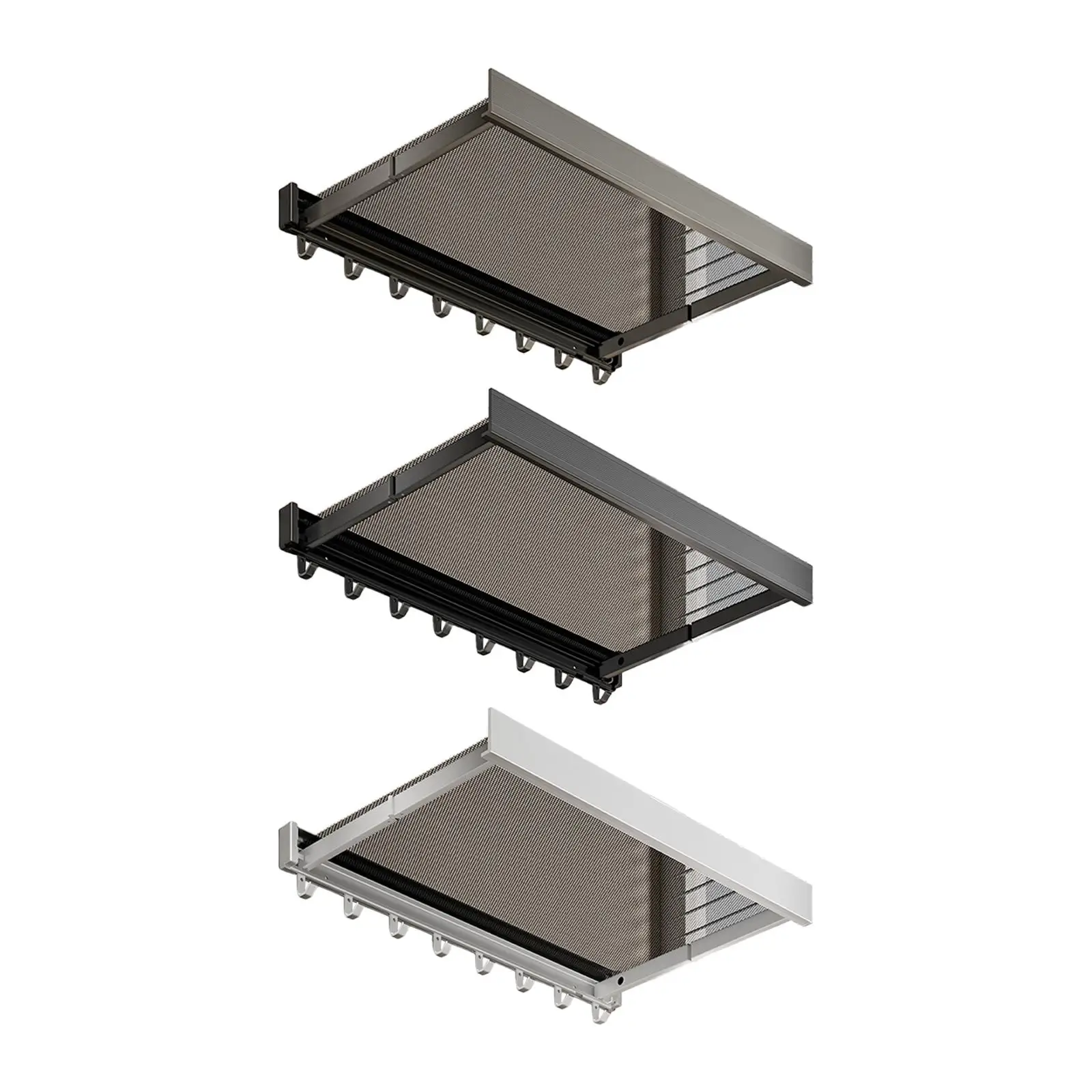 Foldable-Drying-Rack-Shower-Shelf-Bath-Towel-Rack-for-Shoes-Bathrobe ...