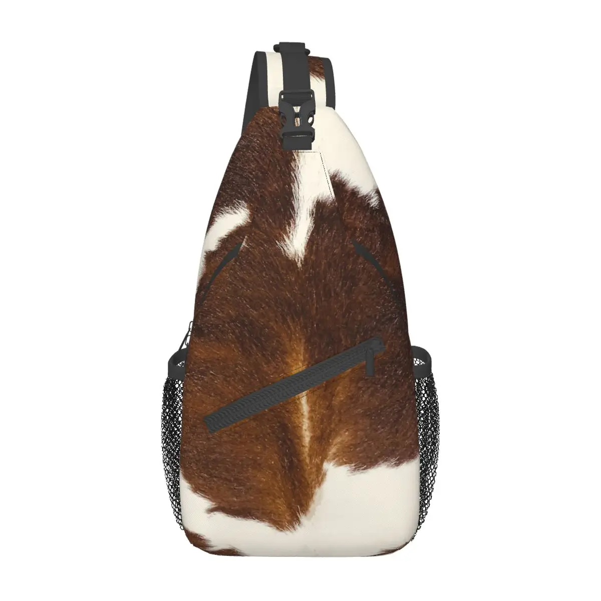 Brown-Calf-Cowhide-Sling-Bags-Chest-Crossbody-Shoulder-Sling-Backpack ...