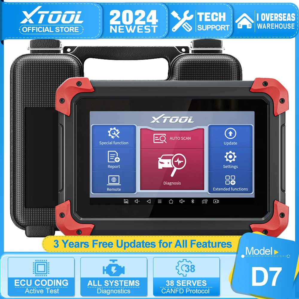 XTOOL-D7-All-System-Car-Diagnostic-Tools-Bidirectional-Scanner-ECU ...