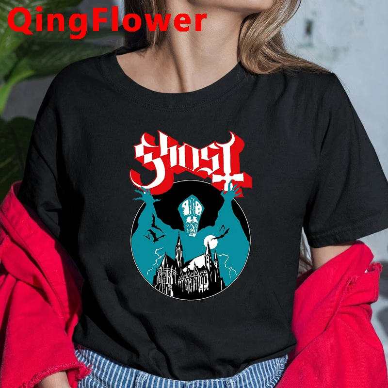 Ghost Band New Men Tee BC Swedish Heavy Metal Band Shirt Rock Band Tops ...