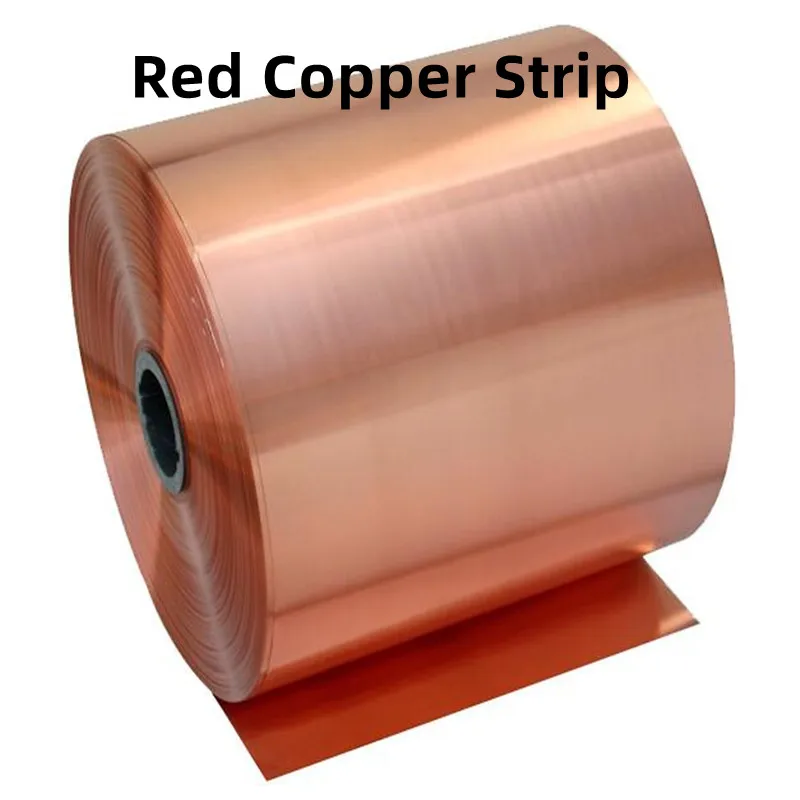 High Purity Red Copper Strip High Electrical Thermal Conductivity ...