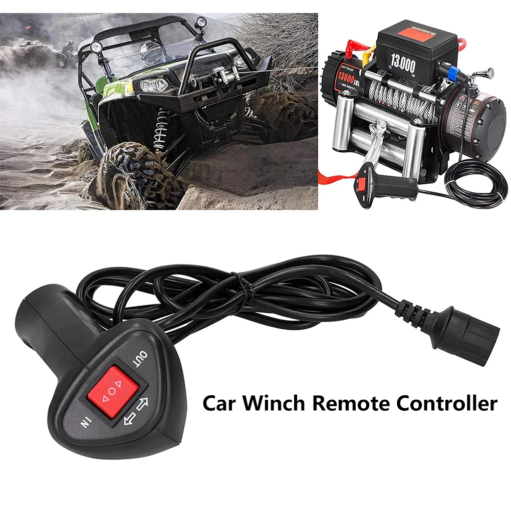 Car-Winch-Remote-Controller-Off-road-Vehicle-Winch-Modification ...