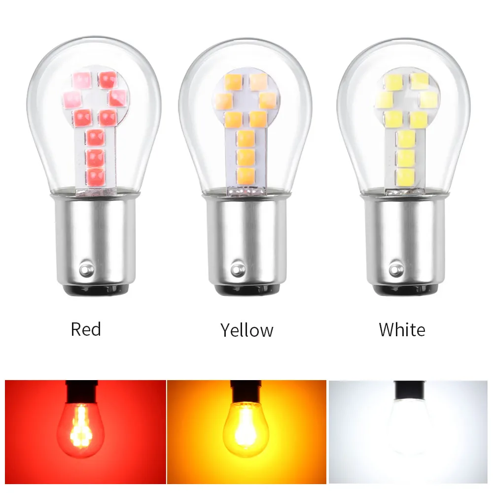 1x-PY21W-LED-P21W-led-BAY15D-BA15S-BAU15S-BA15D-LED-Bulb-P21-5W-R5W ...