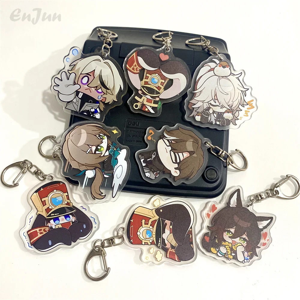 Game-Honkai-Star-Rail-Keychain-Tingyun-Jing-Yuan-Welt-Yang-Qingque-Q ...