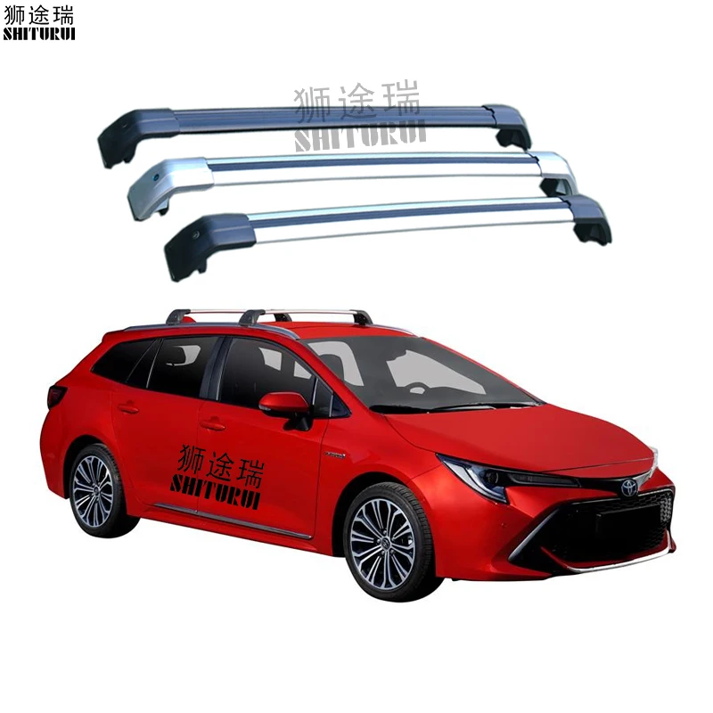 2Pcs-Roof-bars-For-Toyota-Corolla-5dr-Estate-2019-SUV-4DOOR-Aluminum ...