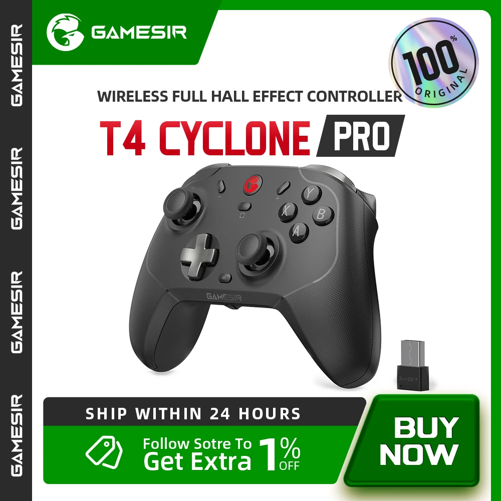 GameSir-T4-Cyclone-Pro-Wireless-Switch-Controller-Gaming-Gamepad-with ...