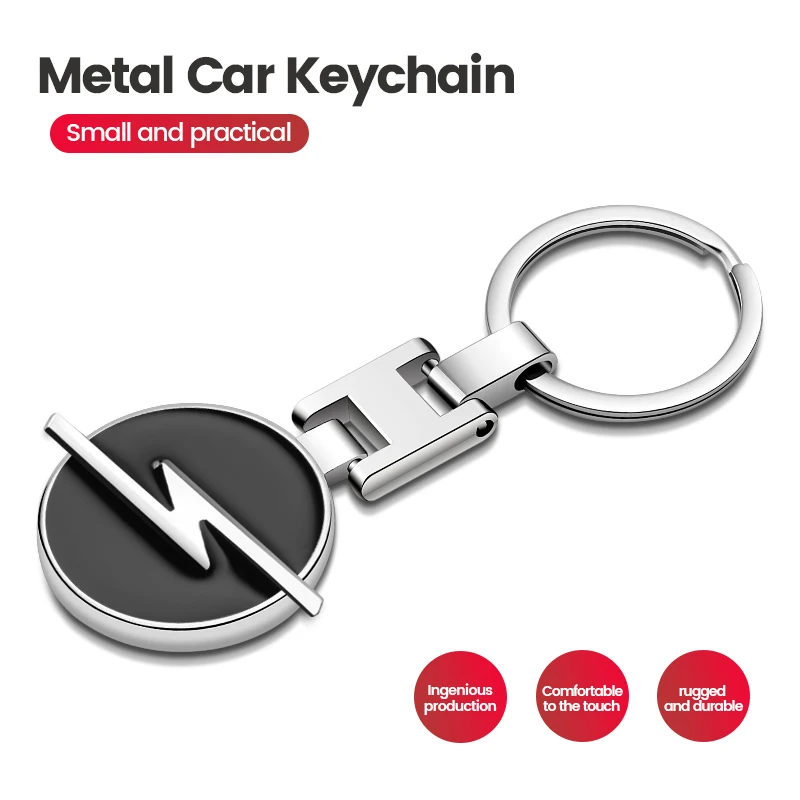 Metal Car Logo Keychain High Quality Car Emblem styling Key Ring For ...