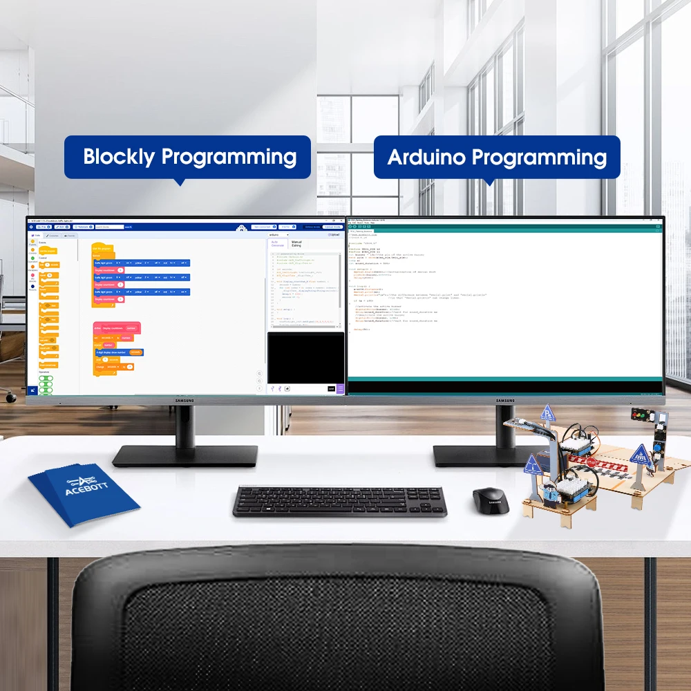 ESP32 Smart Home IoT Starter Kit with Arduino/ACECode(Scratch)