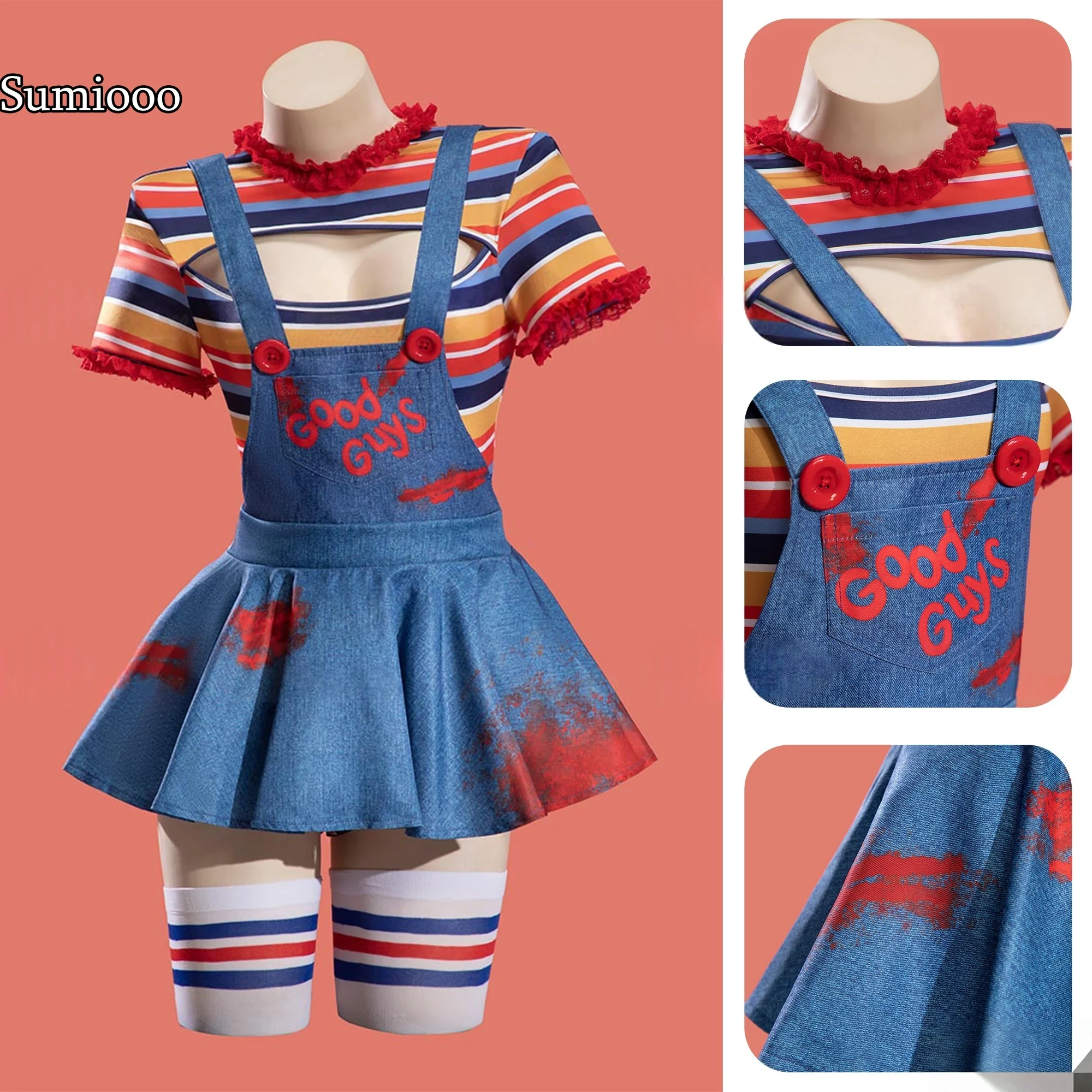 Men’s Chucky Overalls: The Ultimate Halloween Costume for Fans of the ...