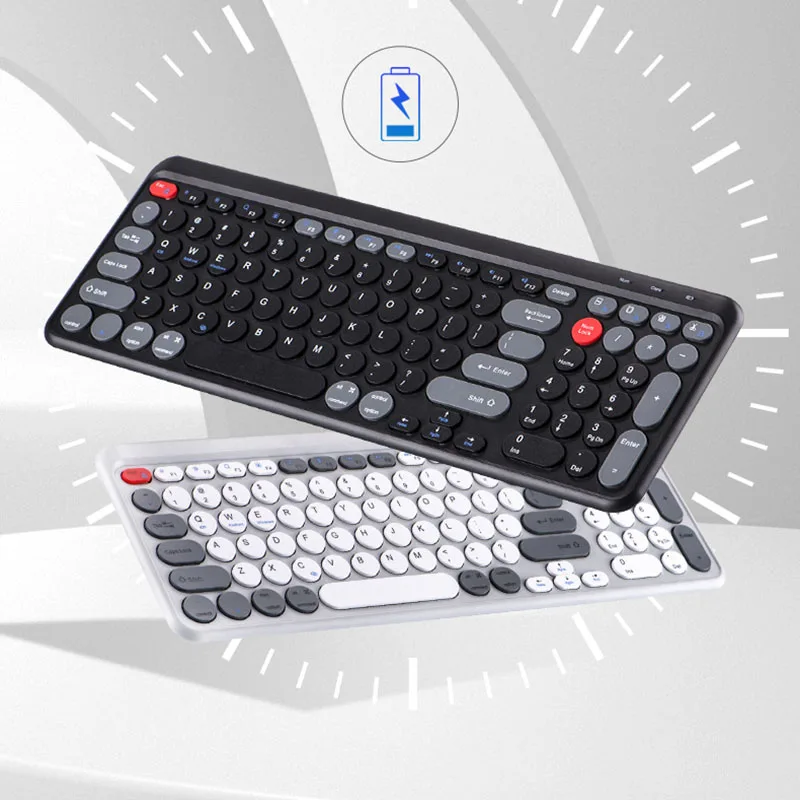 Long-endurance-slim-keyboard-Quiet-Typing-Wireless-Keyboard-For-iPad ...