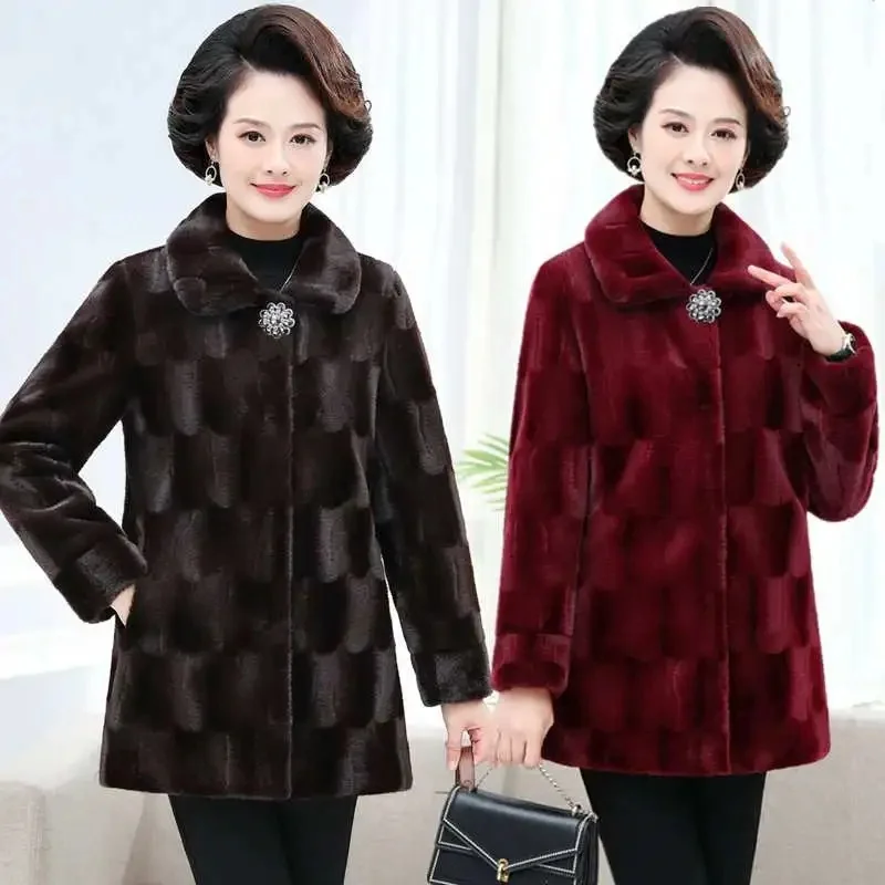 Veste-d-Hiver-en-Fausse-Fourrure-de-Vison-pour-Femme-V-tement-Chaud ...