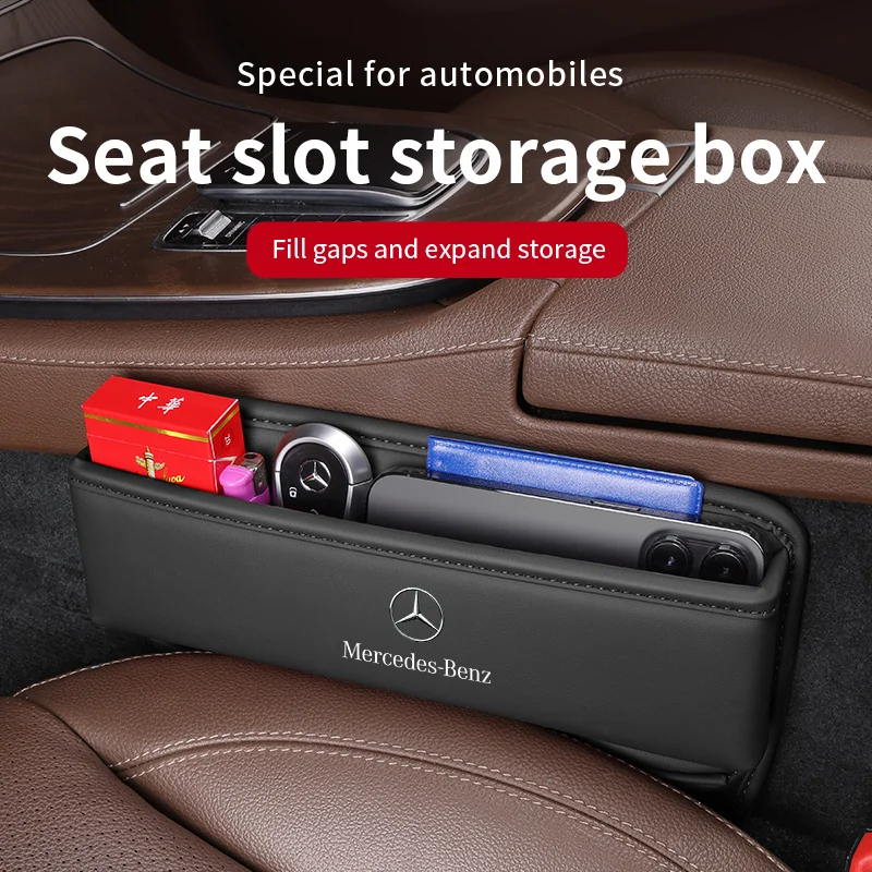 Car-Seat-Gap-Multifunction-Crevice-Storage-Box-For-Mercedes-Benz-A-B-C ...