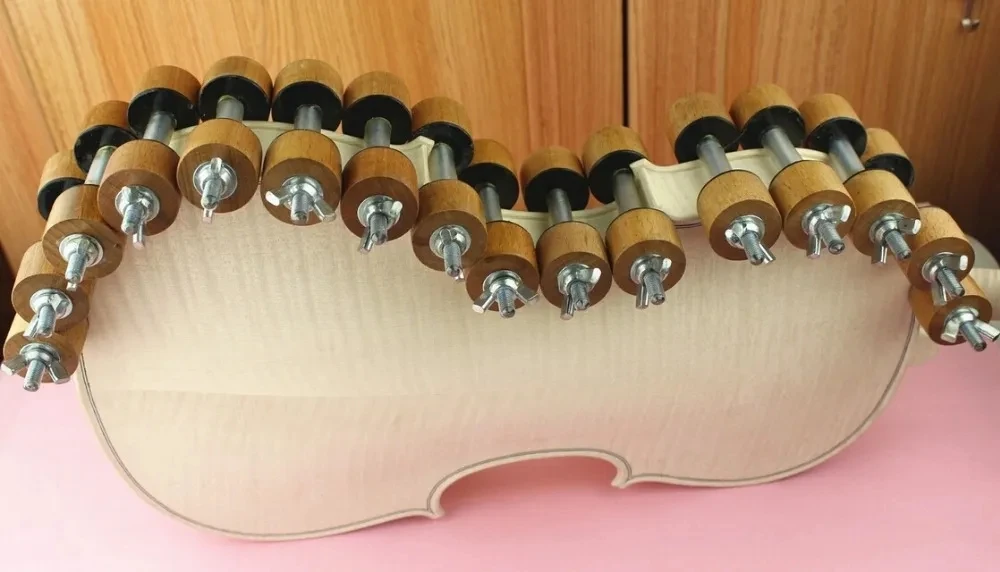 20 Buah Klem Biola Akar Sederhana Lem Biola Klem Kayu Padat Klem Biola ...