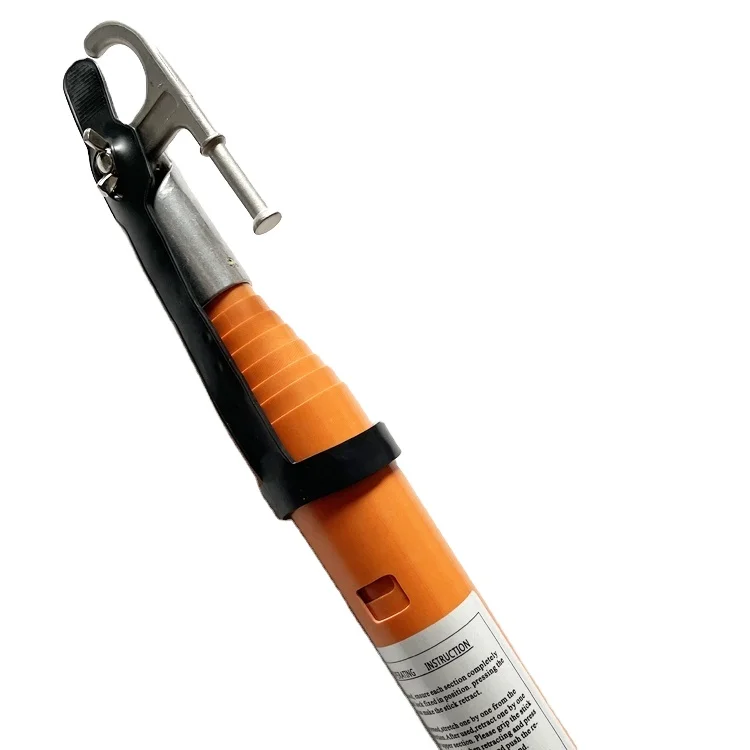 Lineman Hot Line Tools Fiberglass Hotstick Telescopic Triangle Hot ...