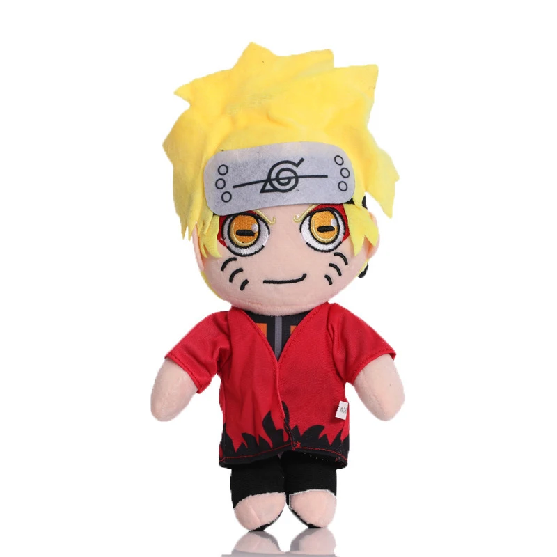 7pcs/lot 25cm Japanese Anime Naruto Gaara Kakashi Sasuke Itachi Uzumaki ...