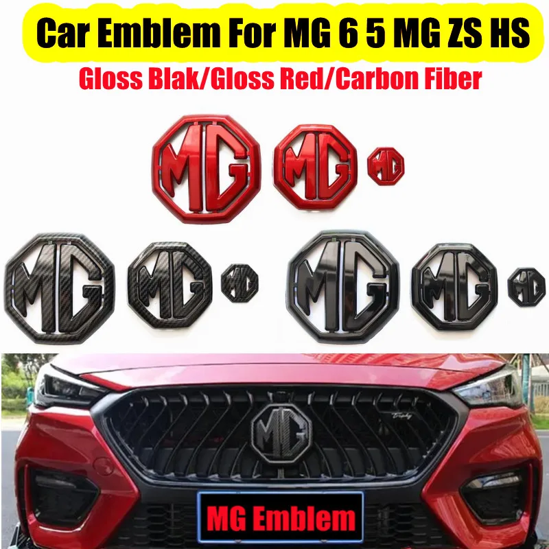 Car Logo Styling Stickers For MG 6 MG 5 MG ZS HS Car Rear Emblem Front ...
