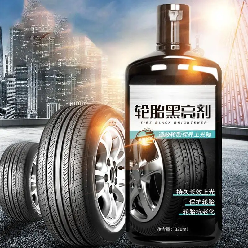 Tire-Dressing-320ml-Gloss-Wheel-Care-Shine-Long-lasting-Tire-Protectant ...