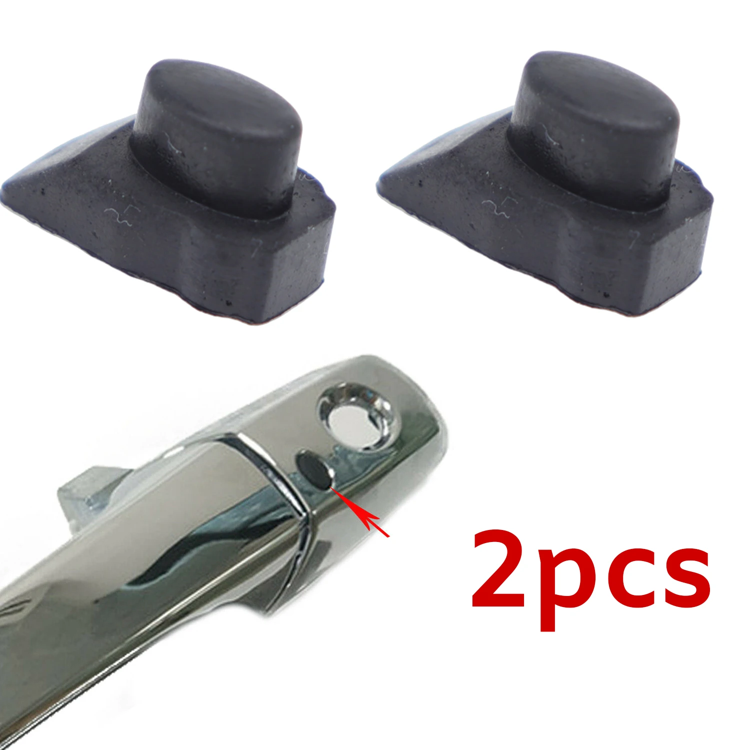 2x-for-Mazda-6-Rubber-Button-Cap-Keyless-Option-Door-Handle-Switch-Left ...