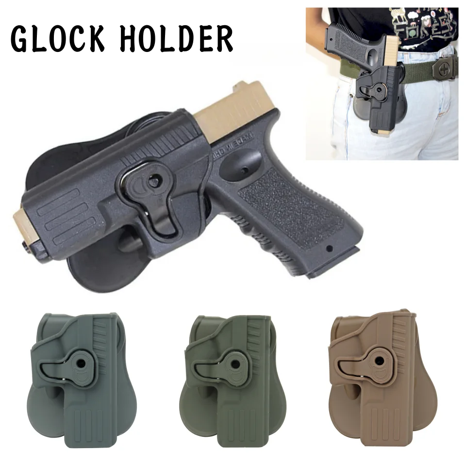 Esquerda-e-direita-M-o-Glock-Caso-coldre-Gun-coldre-para-Glock-17-19-22 ...