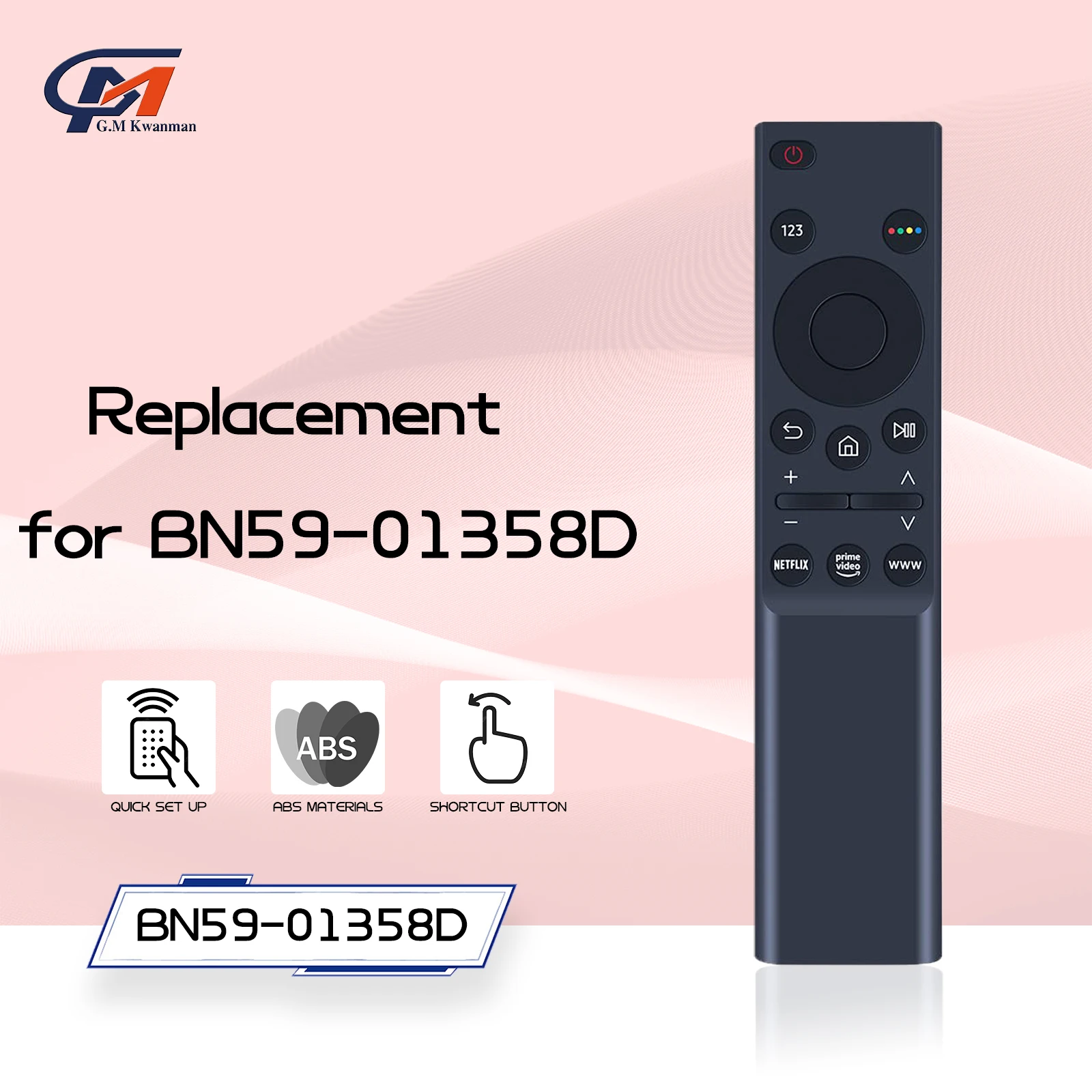 BN59-01358D-New-Replacement-TV-Remote-Control-for-Samsung-2021-Smart-TV ...