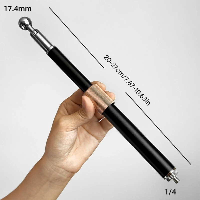 Adjustable Telescopic Camera Arm With 1/4 Inch External Thread 17.4mm ...