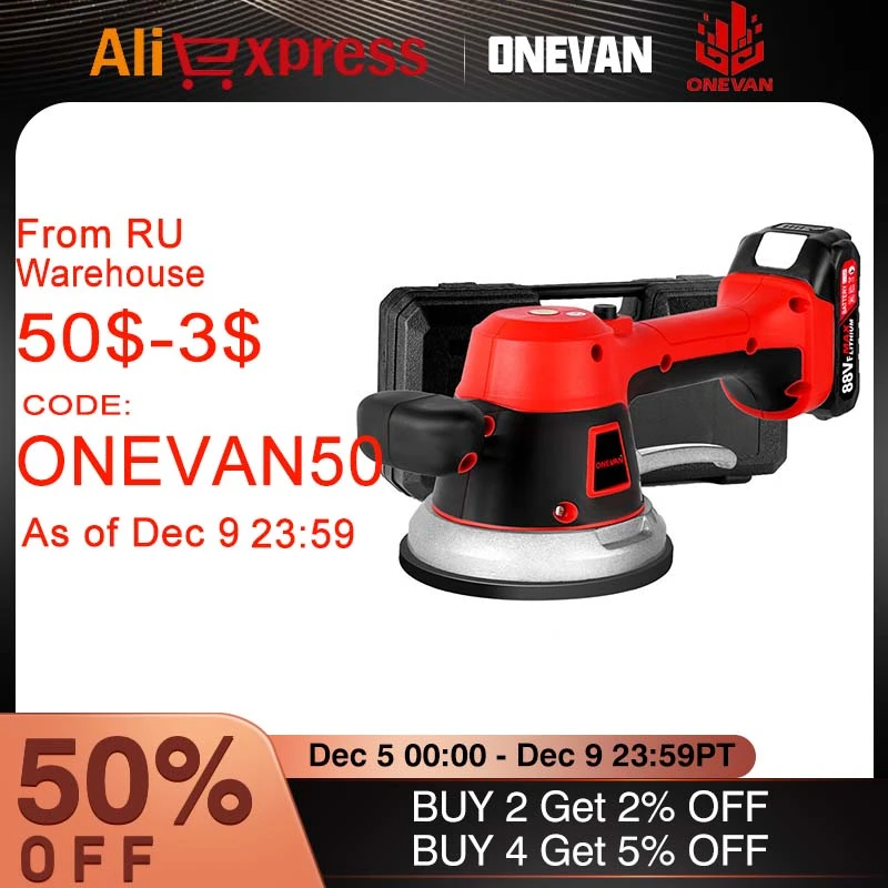 Onevan 6gears Tiling Tiles Machine Tiles Vibrator Suction Cup Automatic ...