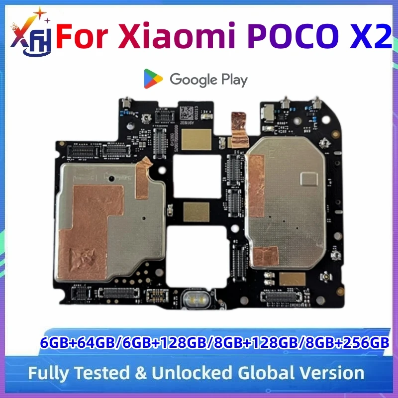 Original Unlocked Motherboard for Xiaomi POCO X2 Main Circuits Logic ...