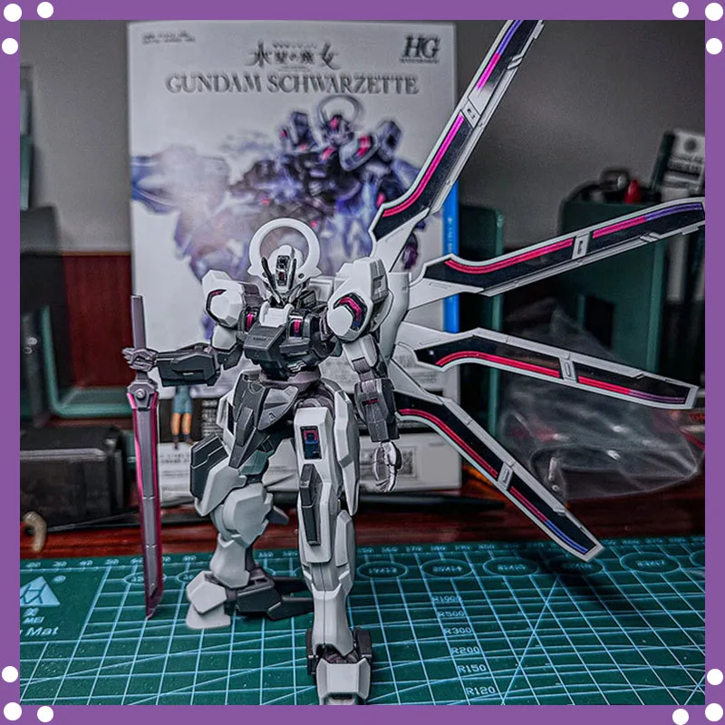 Figura de acción de Gundam, modelo the Witch de Mercury HG combat ride ...