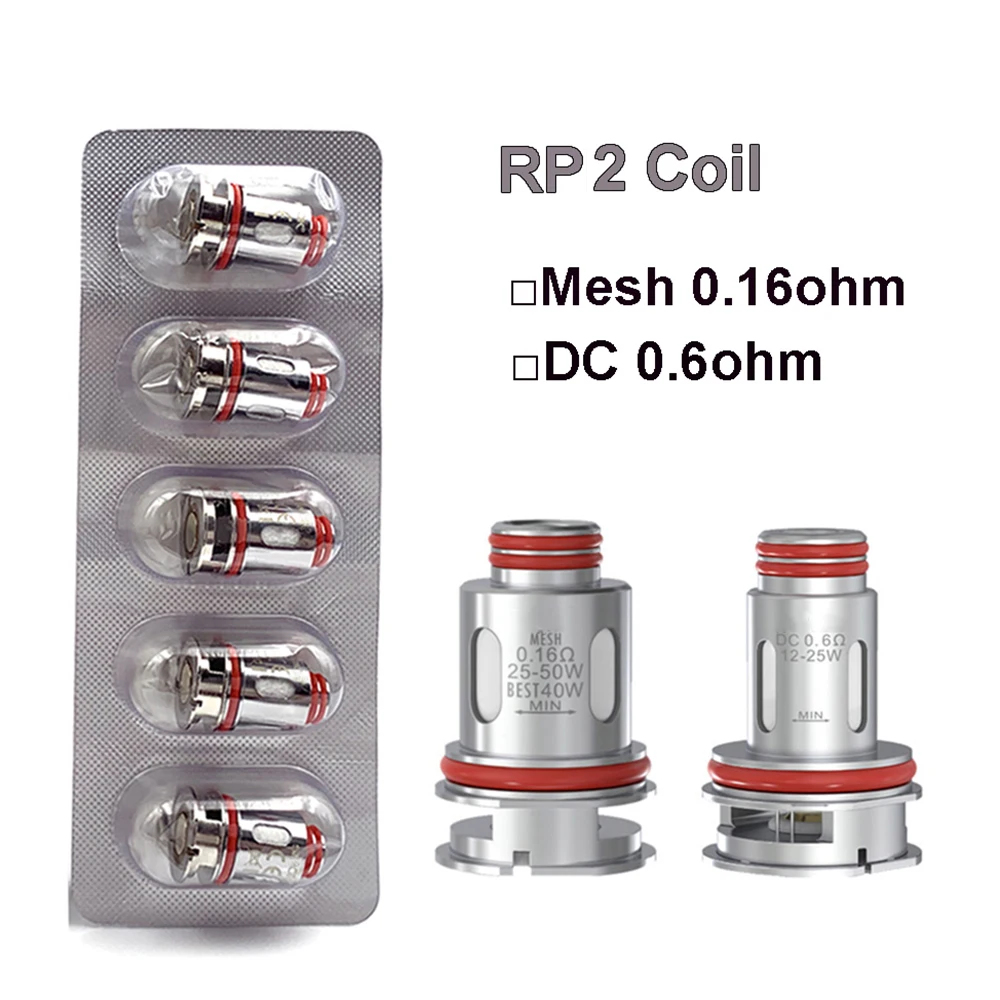 RunVape bobina de cigarrillo electrónico RBM2, malla 0,16 y DC 0.6ohm ...