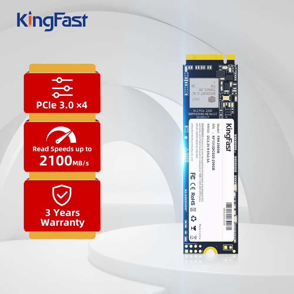 KingFast SSD m2 NVME 128GB 256GB 512GB 1TB Solid State Drive M.2 SSD ...