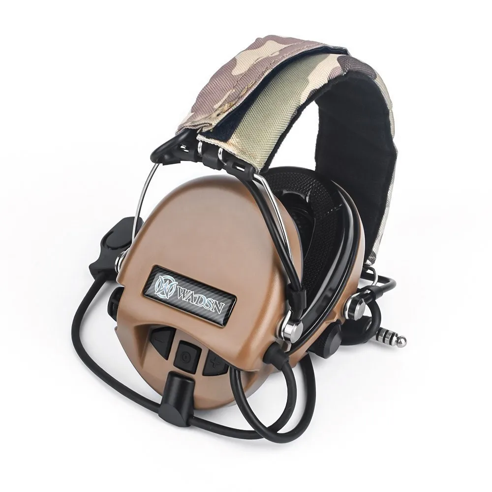 WADSN-MSA-Tactical-Headphones-Sordin-Outdoor-Hunting-Communication ...