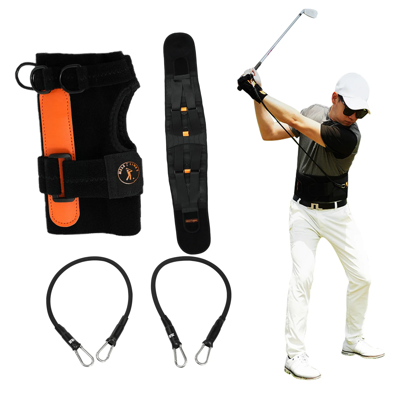 Golf-waist-belt-swing-trainer-wrist-posture-correction-slice-and-hook ...